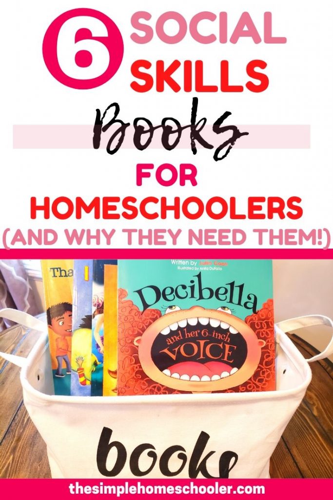 6 Social Skills Books for Homeschoolers - The Simple Homeschooler