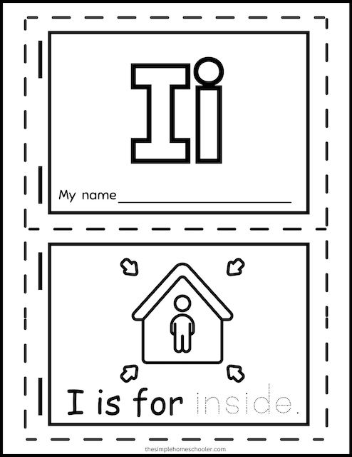 15+ Letter I Worksheets: Free & Printable! - The Simple Homeschooler