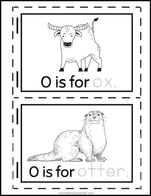15+ Letter O Printables: Free & Easy Print! - The Simple Homeschooler