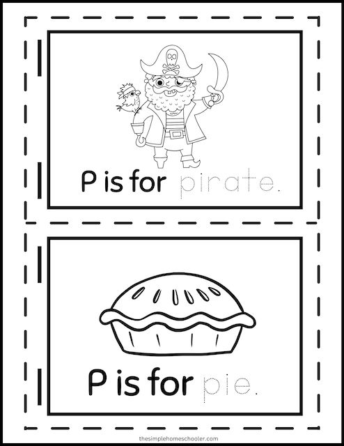 15+ Letter P Printables: Free & Easy Print - The Simple Homeschooler