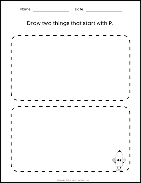 15+ Letter P Printables: Free & Easy Print - The Simple Homeschooler