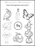 15+ Letter Q Printables: Free & Easy Print! - The Simple Homeschooler
