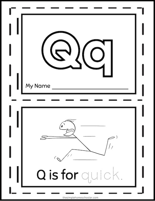 15+ Letter Q Printables: Free & Easy Print! - The Simple Homeschooler