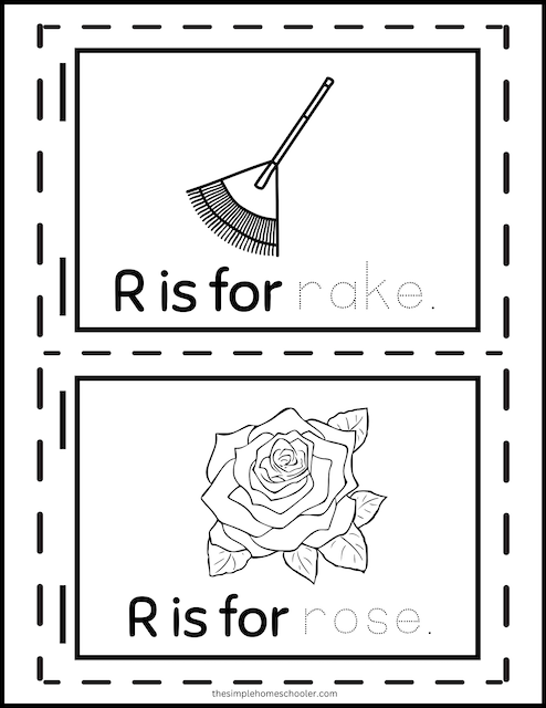 15+ Letter R Worksheets: Free & Easy Print! - The Simple Homeschooler