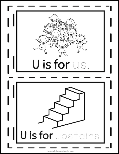 15+ Letter U Worksheets: Free & Easy Print! - The Simple Homeschooler