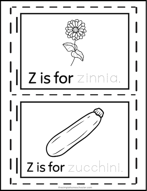 15+ Letter Z Worksheets: Free & Easy Print! - The Simple Homeschooler