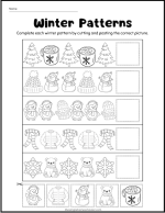 Free 15+ Winter Worksheets for Kindergarten: Instant Download and Easy ...