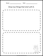 15+ Free Letter A Worksheets: Easy Print! - The Simple Homeschooler
