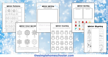 Free 15+ Winter Worksheets for Kindergarten: Instant Download and Easy ...