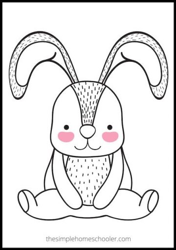 35 Cute Animal Coloring Pages: Printable and Free! - The Simple ...