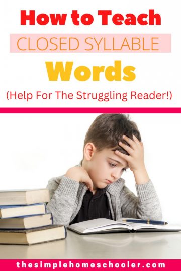 Why Closed Syllable Words Are Game Changers And How To Teach Them - The ...