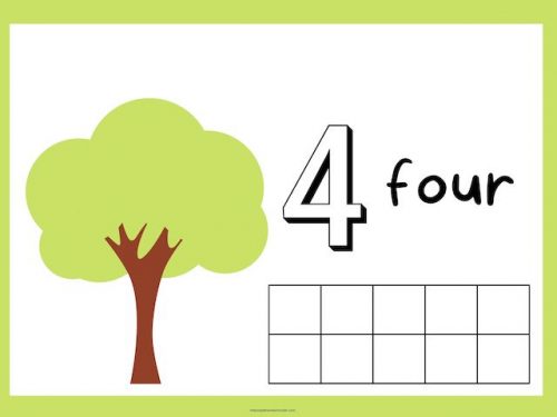 Best Free Printable Playdough Number Mats For Learning 1-10! - The ...
