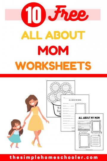 10 Heart-Warming All About My Mom Worksheets: Easy Print - The Simple ...