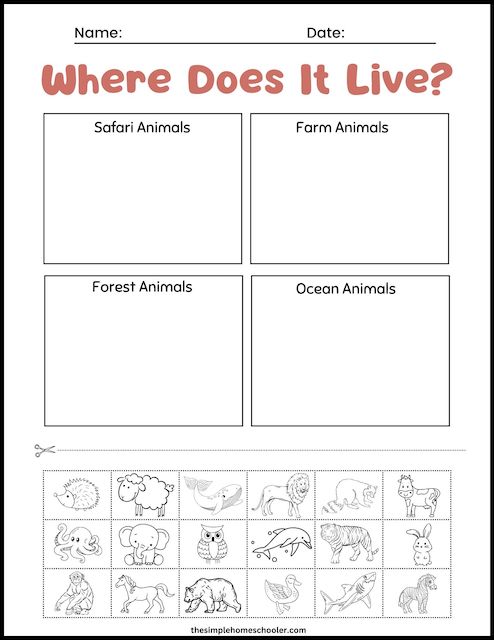 15 Fantastic Farm Animal Worksheets: Free & Easy Print! - The Simple ...