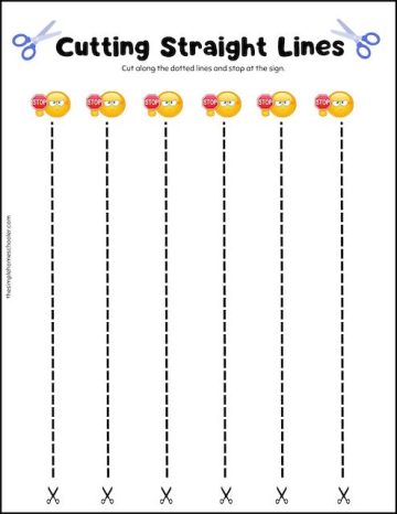 15+ Super Fun Cutting Worksheets for Kindergarteners: Free & Easy Print ...