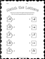 17+ Fun Printable Match Uppercase and Lowercase Letters Worksheets ...