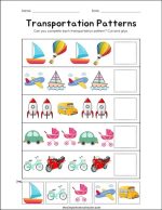 Free Transportation Worksheets That Will Take You Away! - The Simple ...
