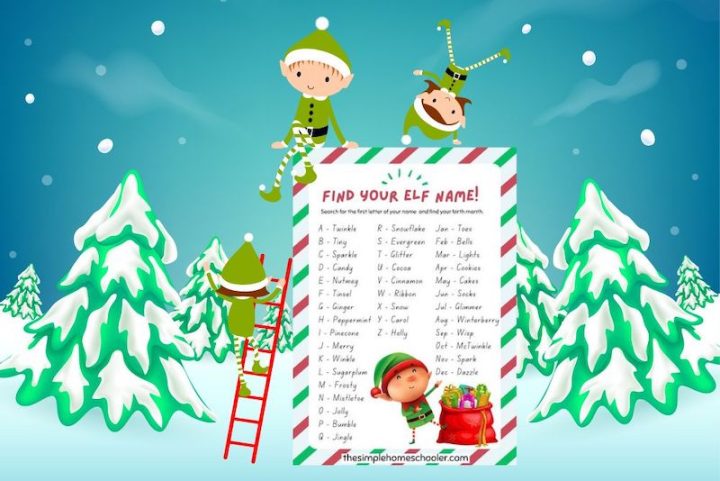 Hysterical Christmas Elf Name Generator: Easy Print! - The Simple ...