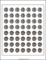 Free Realistic Printable Money: Front and Back, Real Size! - The Simple ...