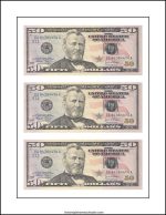 Free Realistic Printable Money: Front and Back, Real Size! - The Simple ...