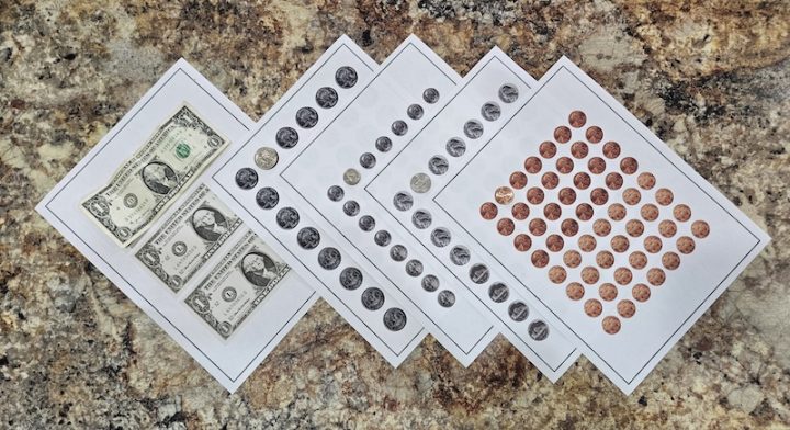 Free Realistic Printable Money: Front and Back, Real Size! - The Simple ...