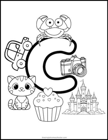 15+ Free Letter C Worksheets: Easy Print! - The Simple Homeschooler