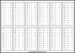 Best Free Division Chart Printable PDF: Up To The 12 Facts! - The ...